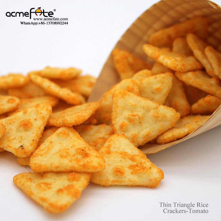 Triangle Rice Crackers - Fried Rice Crackers - ACME FATE INTERNATIONAL LTD
